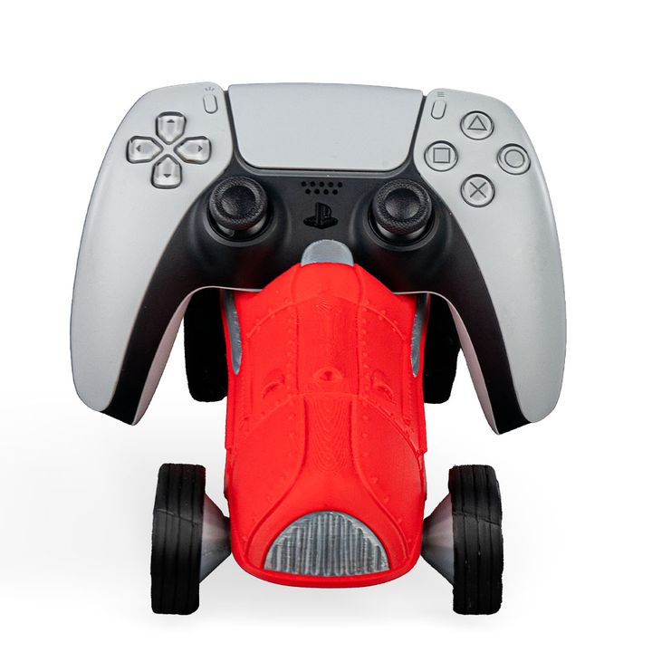 3D Printable Racing Car Controller Holder by Stlflix